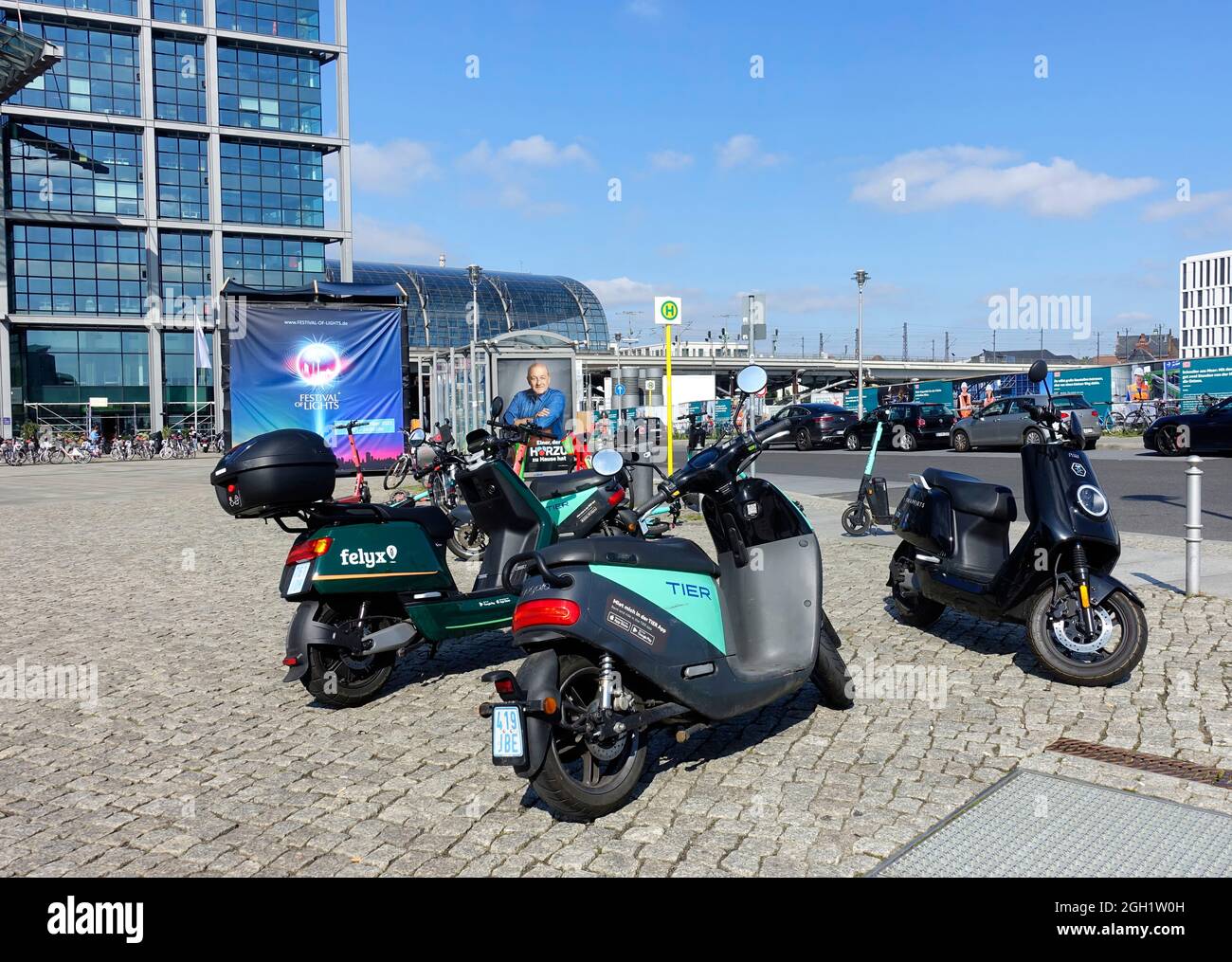 E-Scooter in Berlin Stock Photo - Alamy