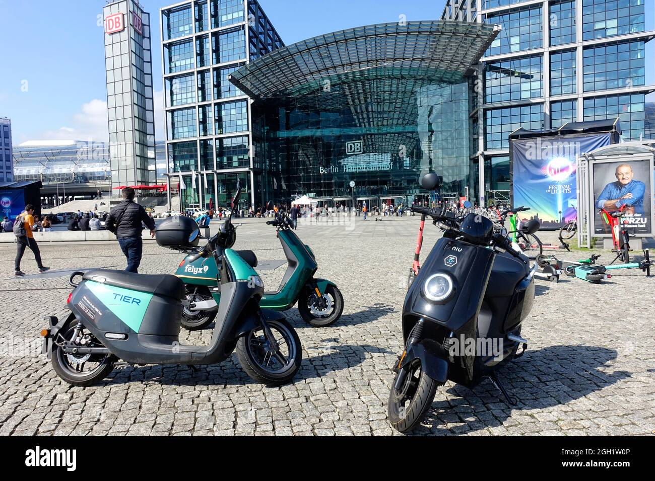 E-Scooter in Berlin Stock Photo - Alamy