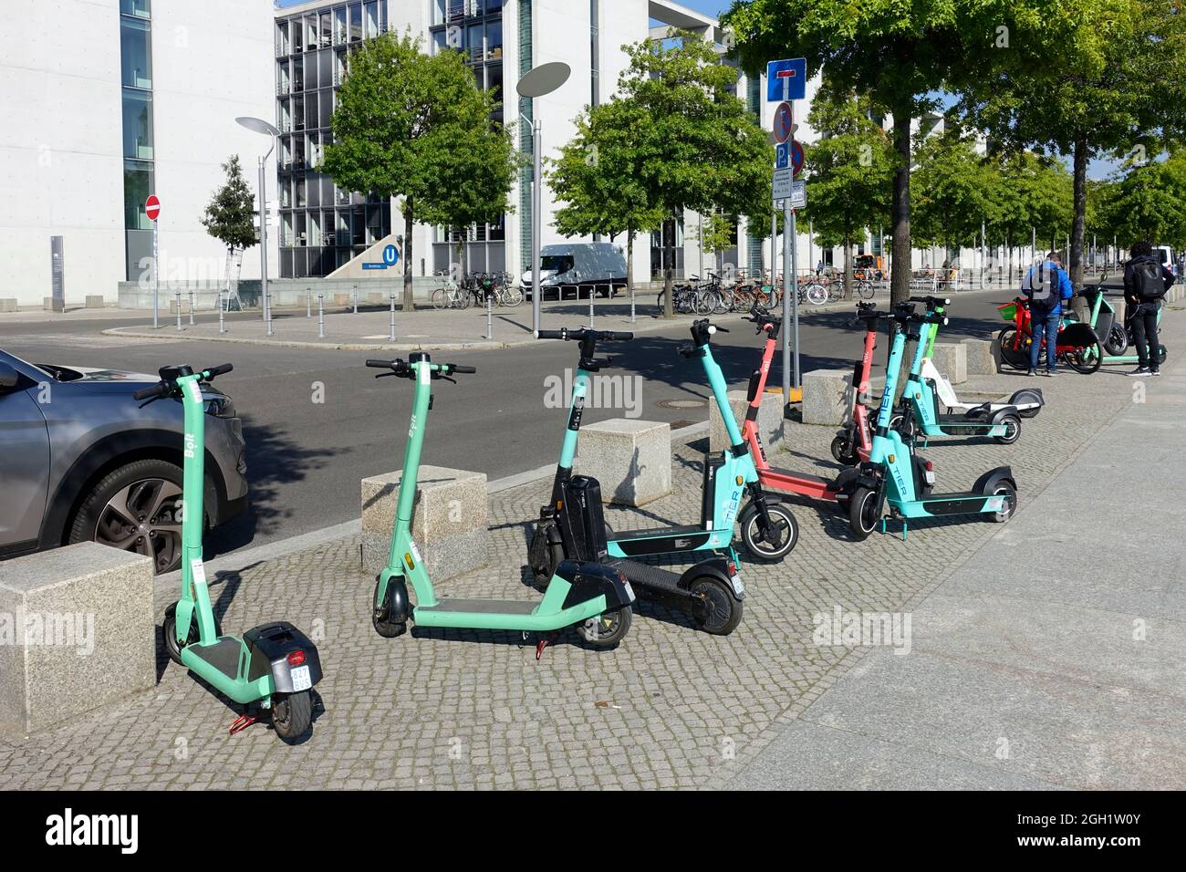 Tier e-scooter in Berlin, Germany Stock Photo - Alamy