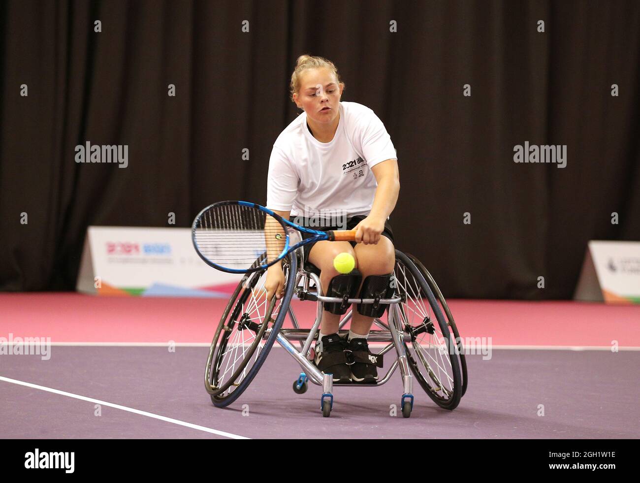 Ruby Bishop representing England South, participates in the wheelchair ...