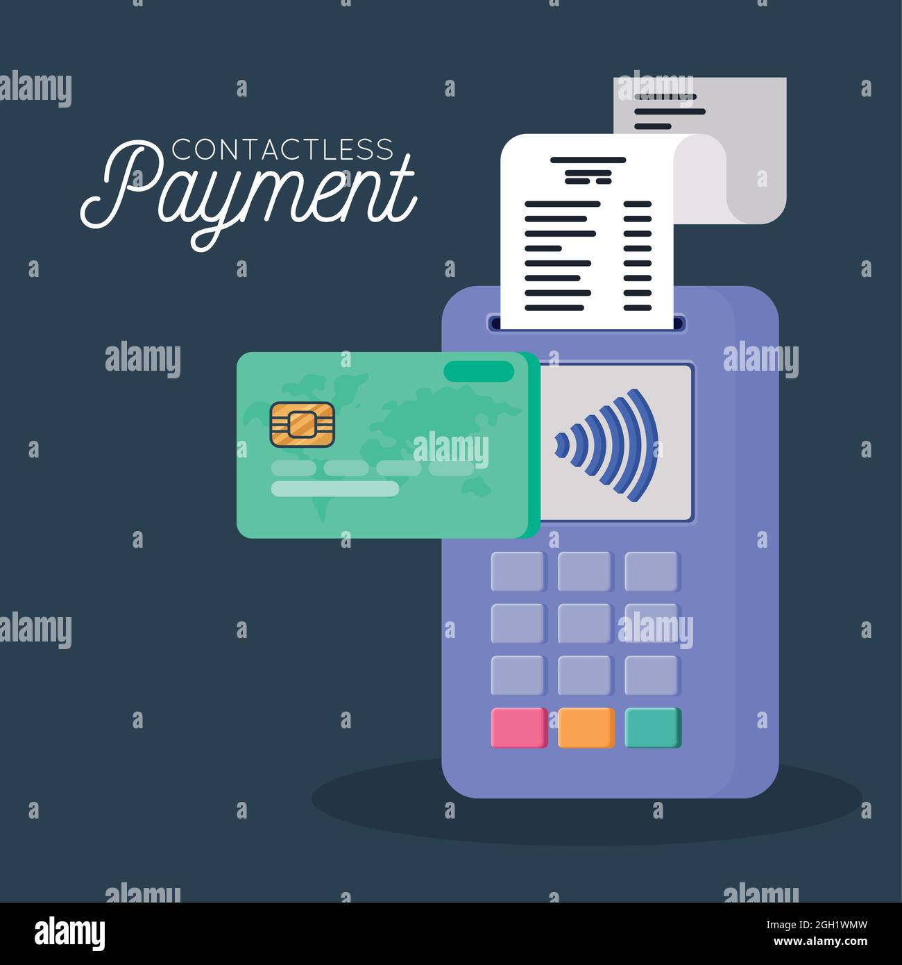 Access control contactless Stock Vector Images - Alamy