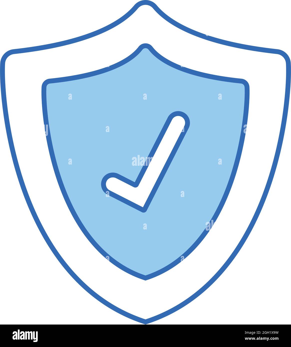 blue shield design Stock Vector Image & Art - Alamy