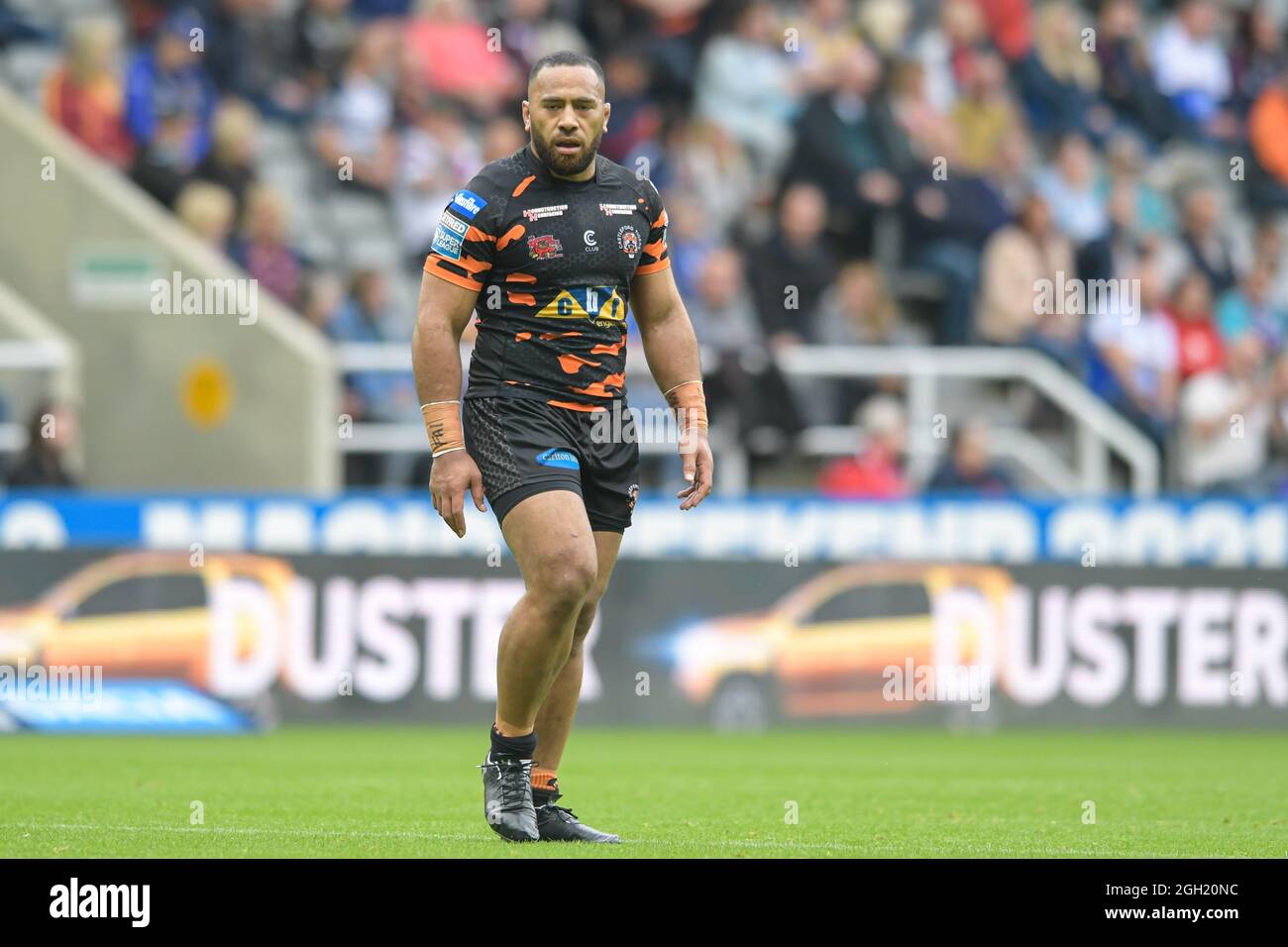 Suaia Matagi (24) of Castleford Tigers in action during the game Stock ...