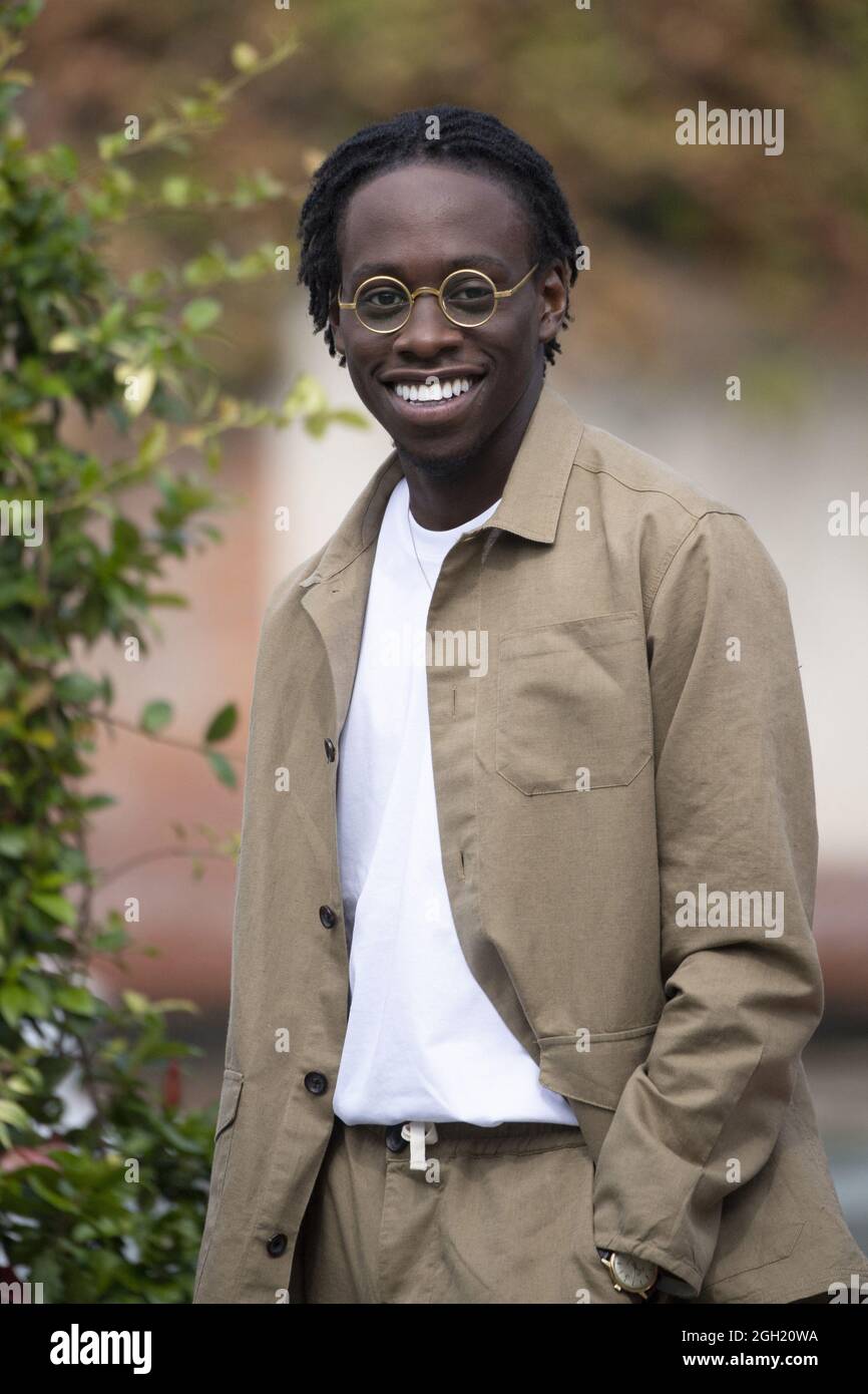 Venice, Italy. 04th Sep, 2021. Michael Ajao arriving at the Excelsior ...