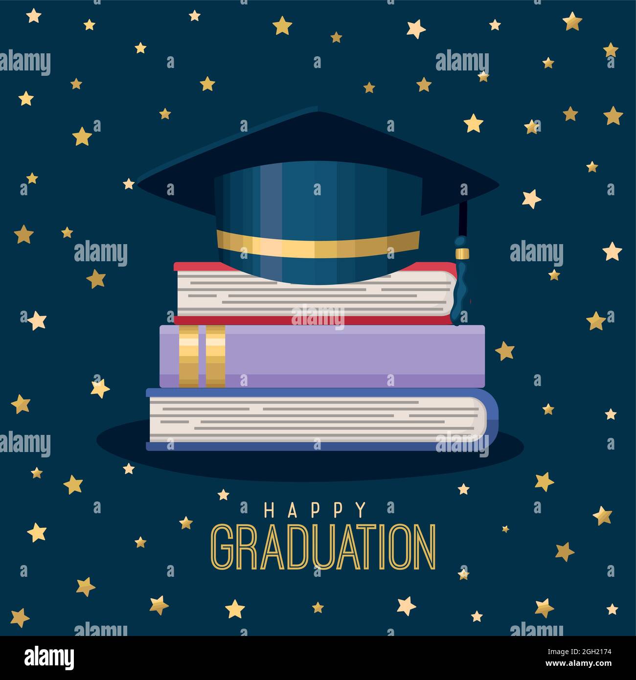 graduation ceremony card Stock Vector Image & Art - Alamy