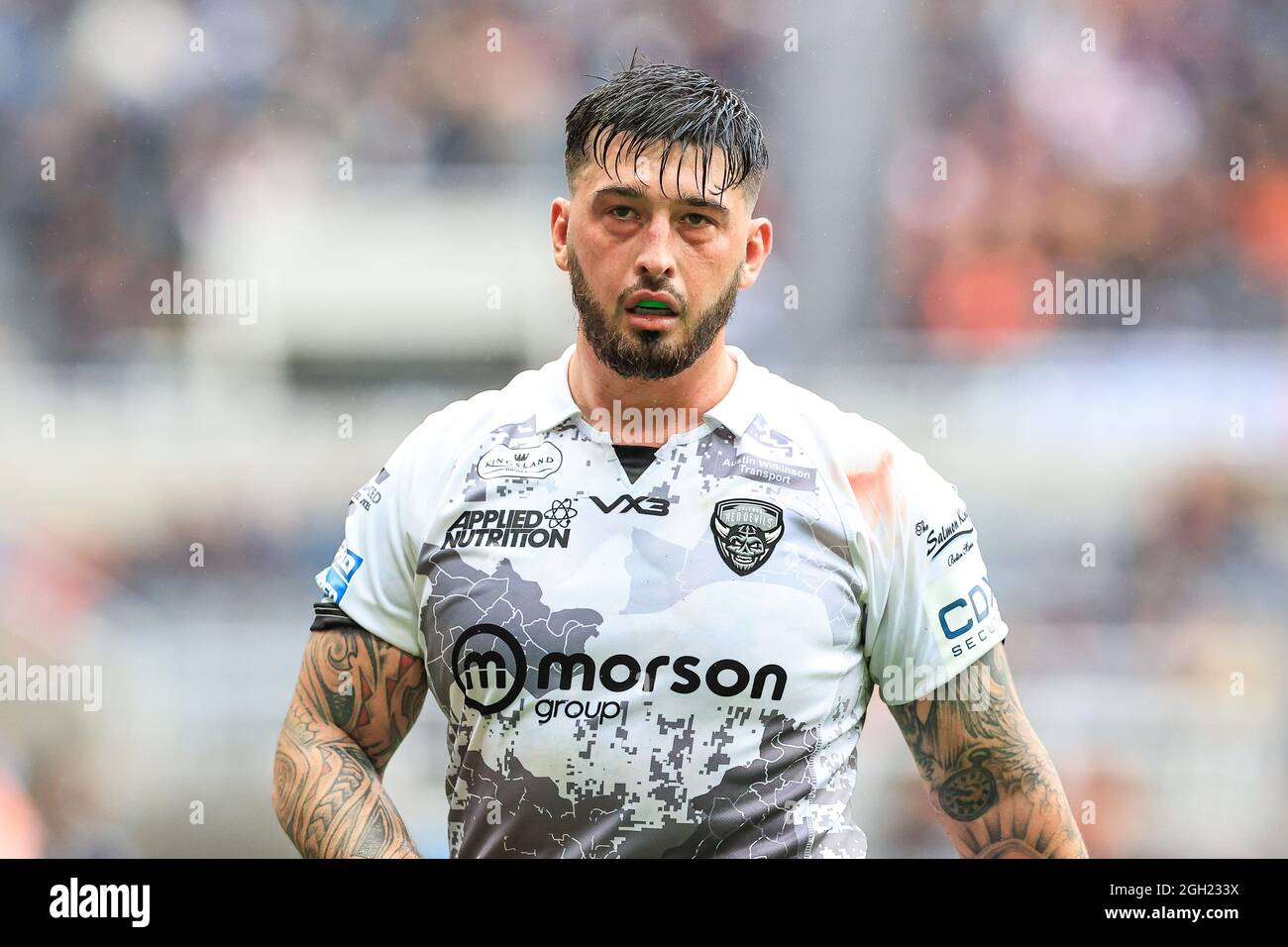 Oliver Roberts (15) of Salford Red Devils during the game Stock Photo ...