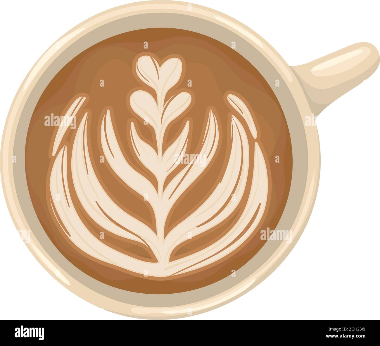 coffee cup representation Stock Vector Image & Art - Alamy