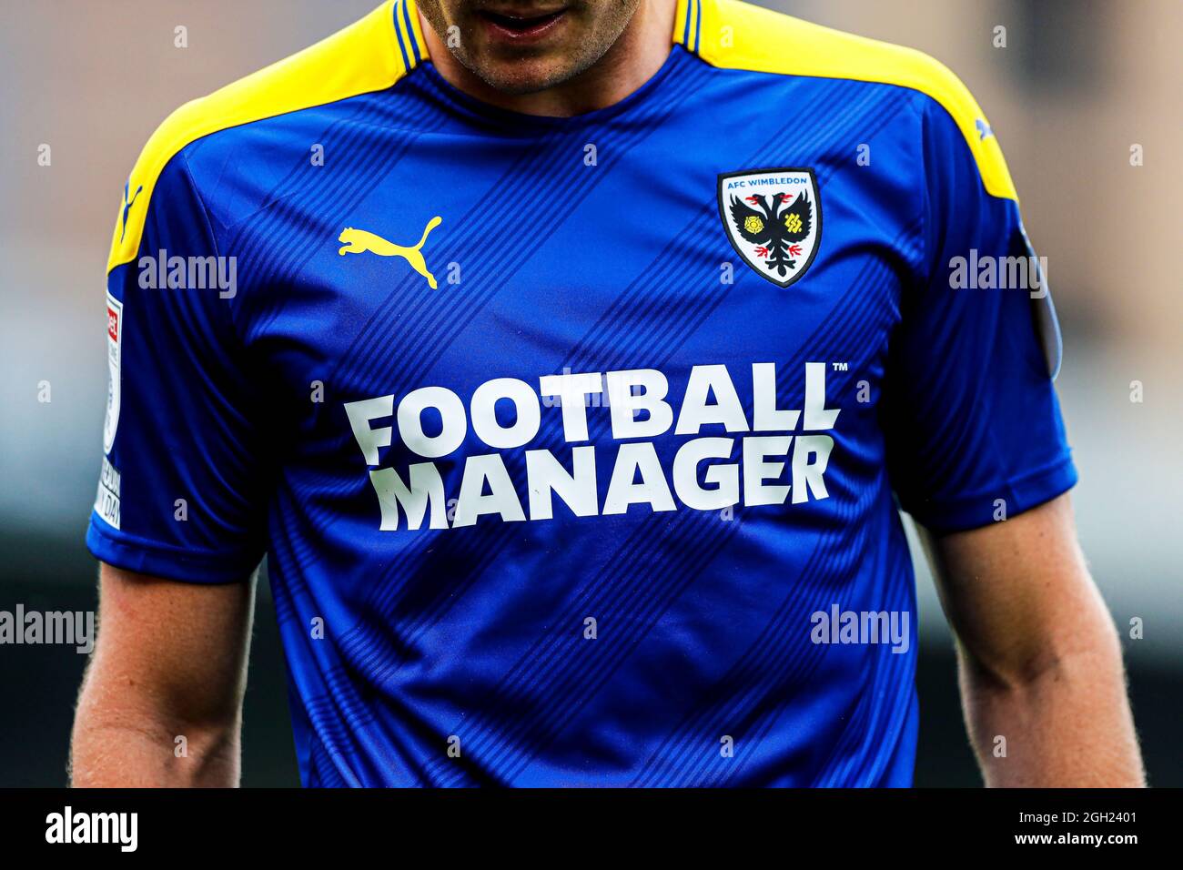 Merton, London, UK. 4th Sep, 2021. EFL Championship football, AFC ...