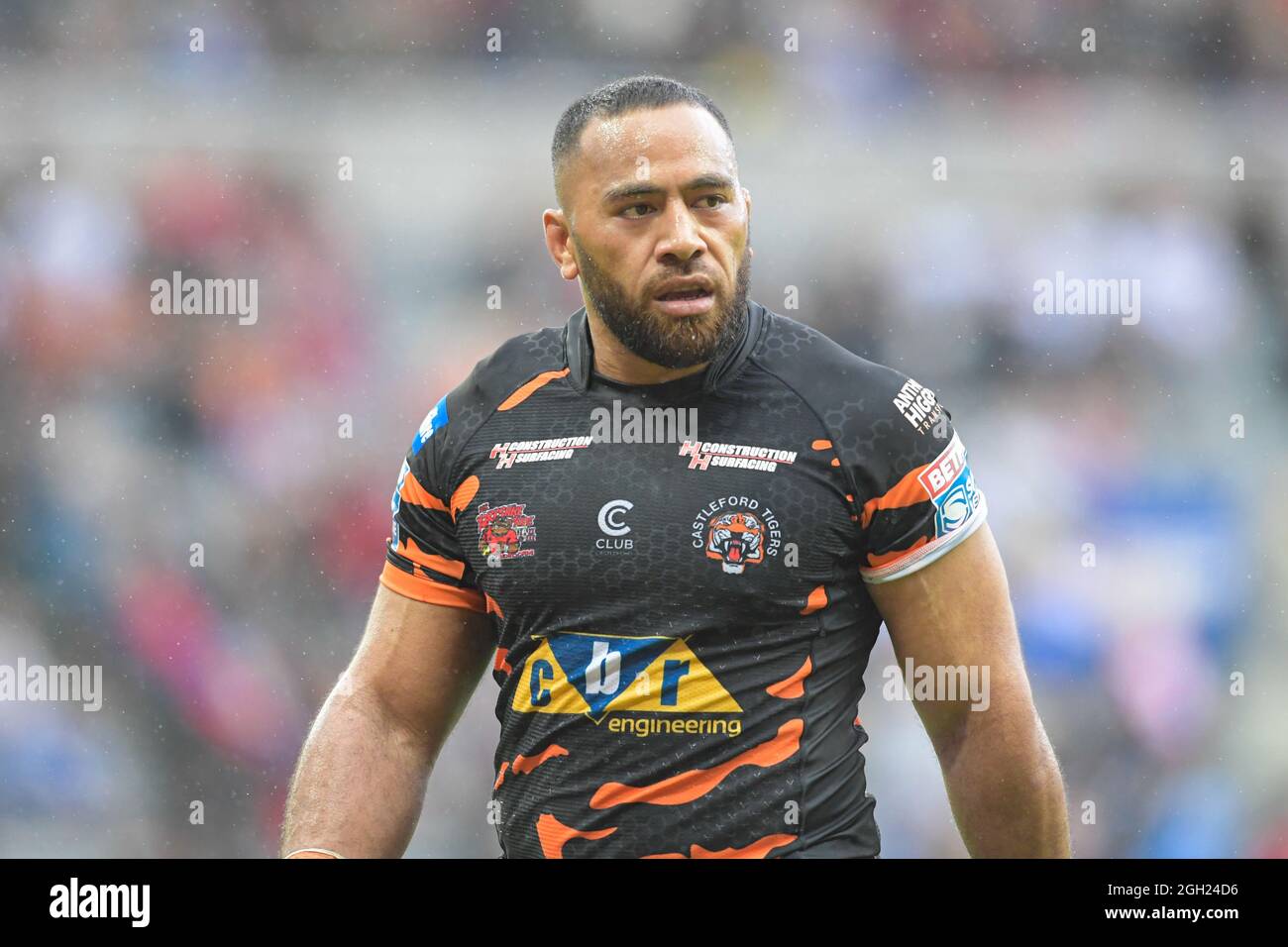 Suaia Matagi (24) of Castleford Tigers in action during the game Stock ...