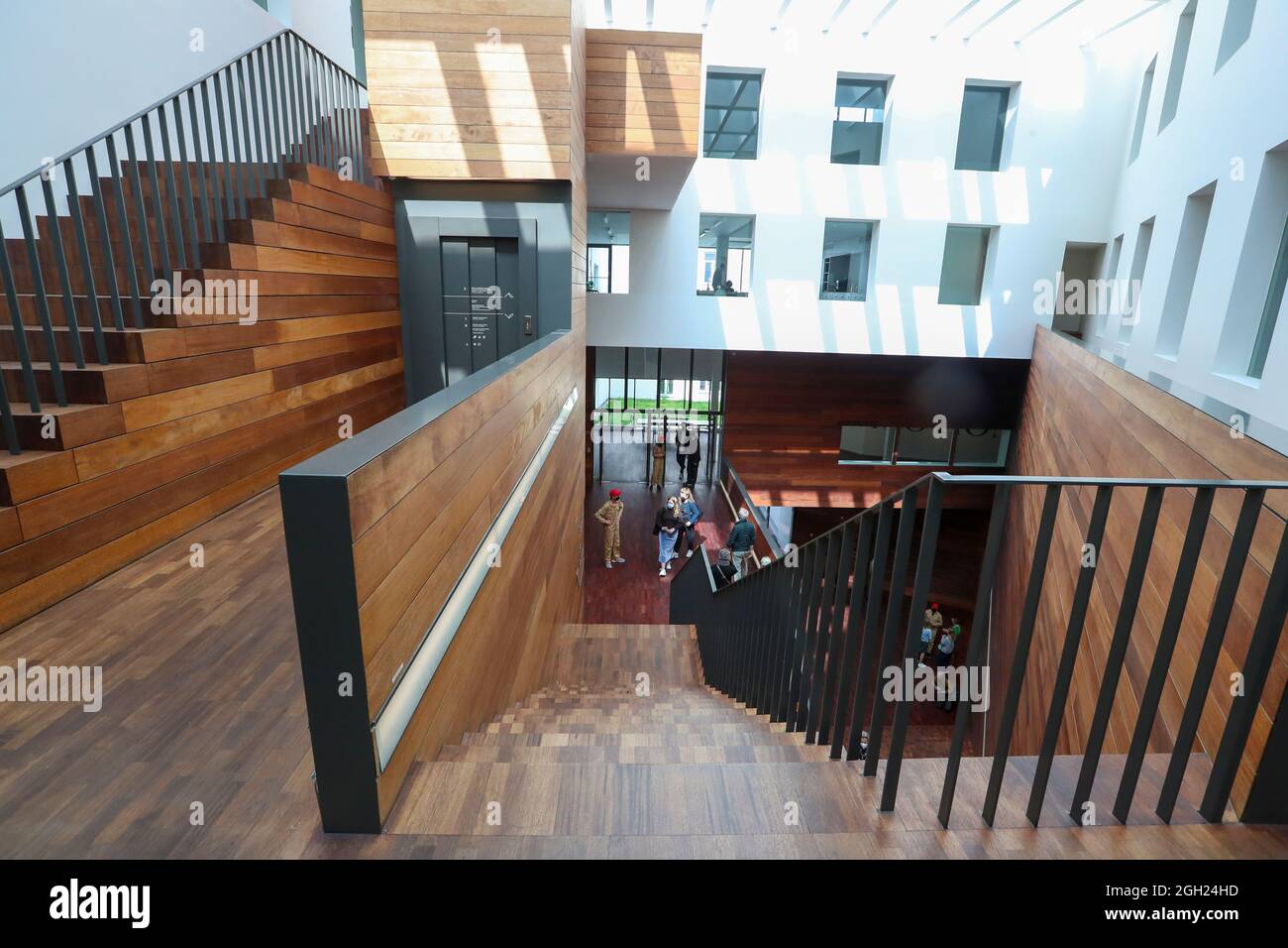 Illustration picture shows the reopening weekend of the ModeMuseum ...