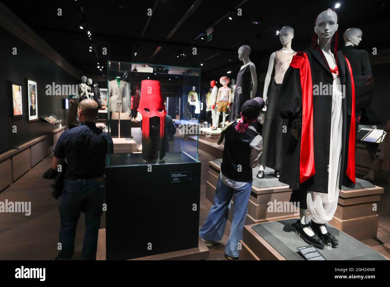 Illustration picture shows the reopening weekend of the ModeMuseum ...