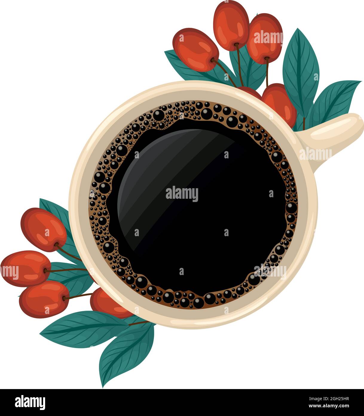 black coffee representation Stock Vector Image & Art - Alamy