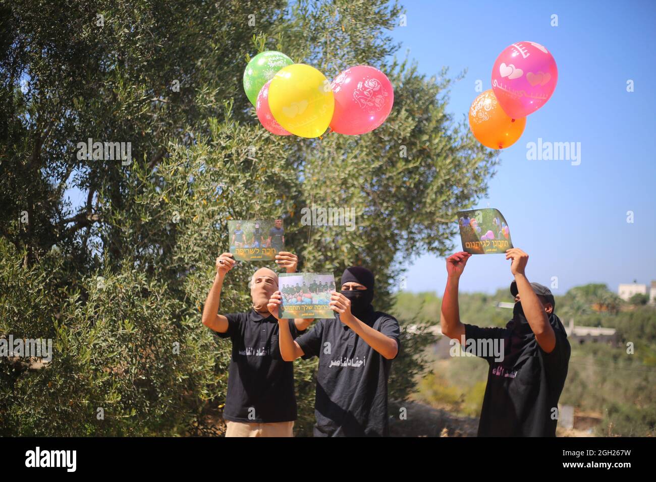 September 4, 2021, The Gaza Strip, The Gaza Strip, Palestine: Masked ...