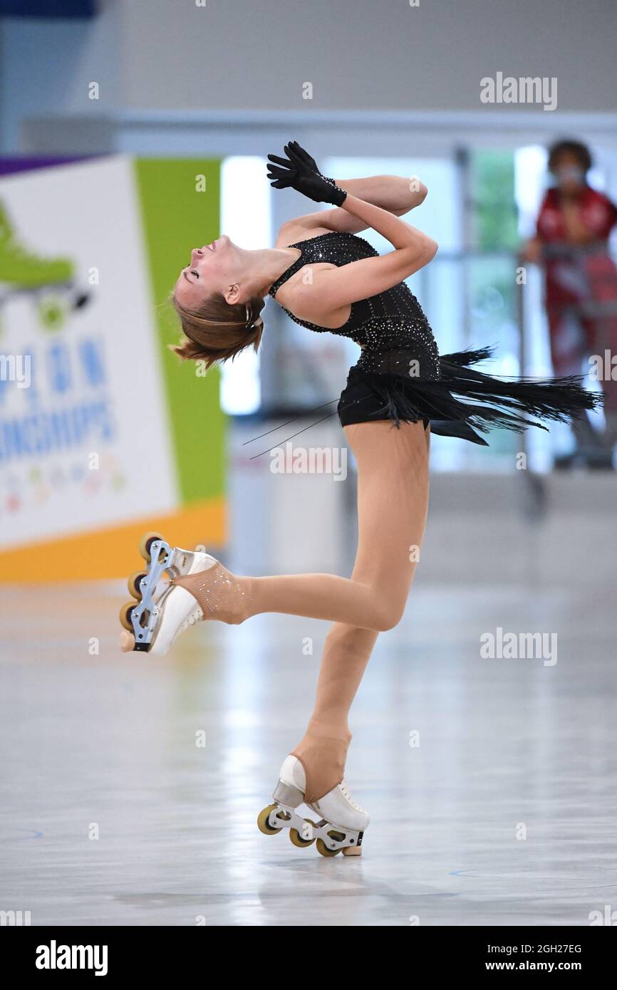 European artistic roller skating championships 2021 hi-res stock ...