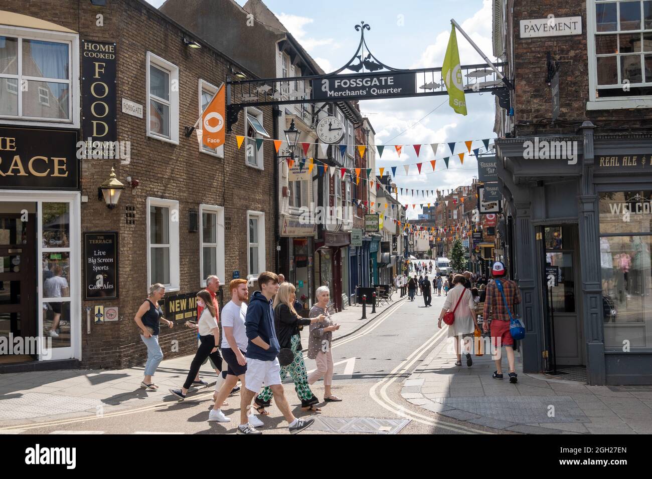 Fossgate merchants quarter hi-res stock photography and images - Alamy