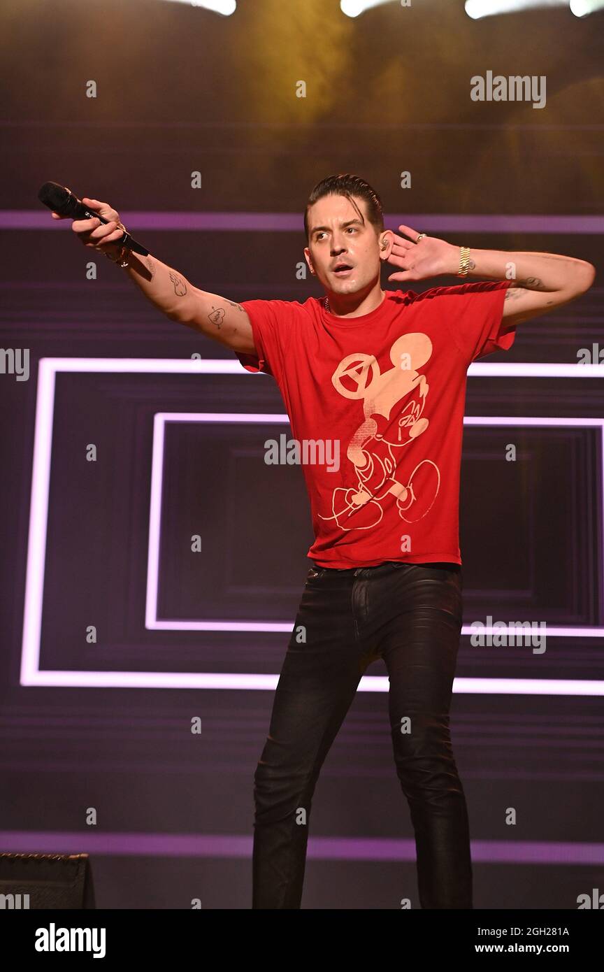 Rapper G-Eazy performs at the 2021 BottleRock Napa Valley Music ...