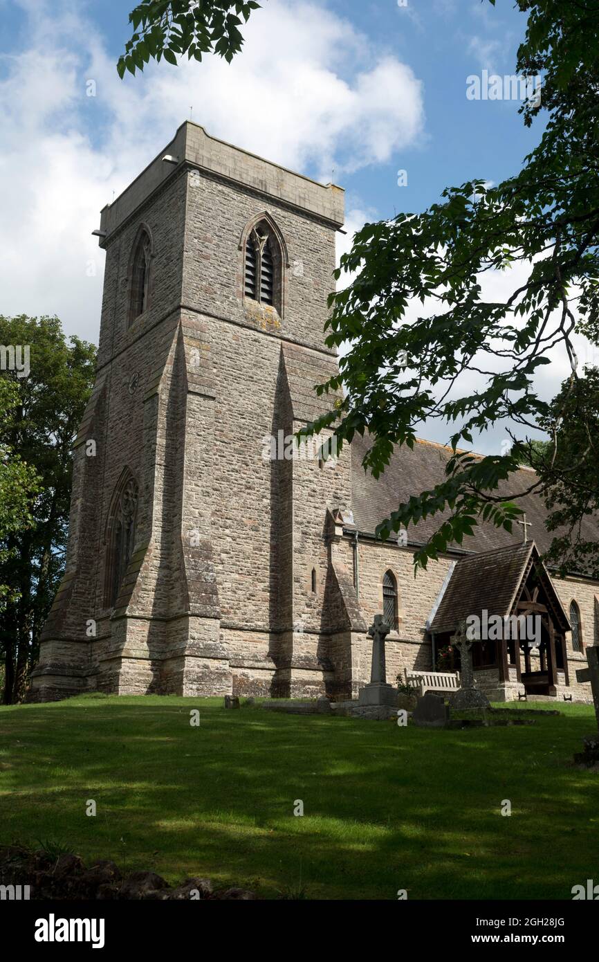 St. Edburga`s Church, Abberton, Worcestershire, England, UK Stock Photo ...