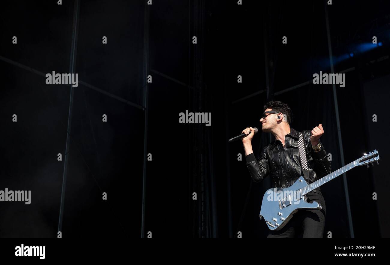 David Macklovitch of Chromeo performs at the 2021 BottleRock Napa ...
