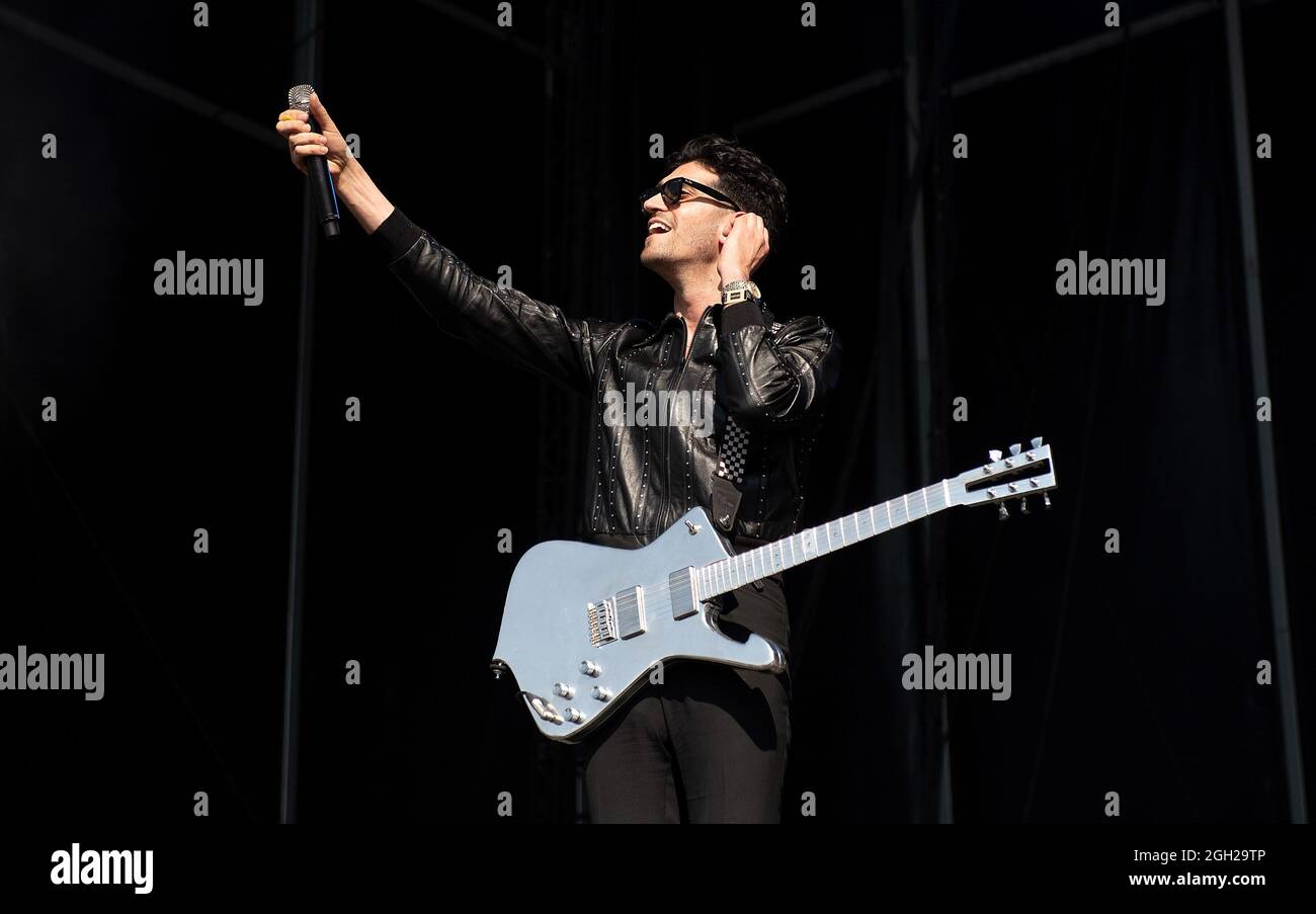 David Macklovitch of Chromeo performs at the 2021 BottleRock Napa ...