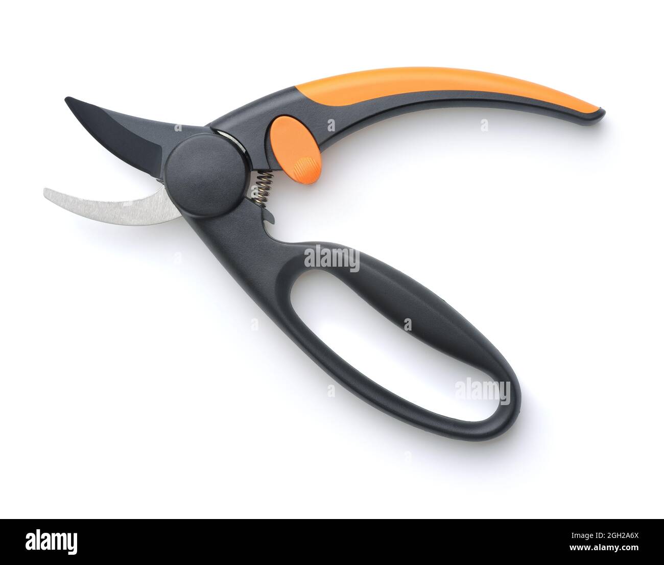 Garden pruning shear on Cut Out Stock Images & Pictures - Alamy