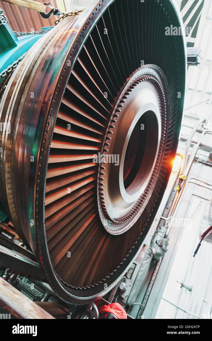 Turbine fan made stainless hi-res stock photography and images - Alamy