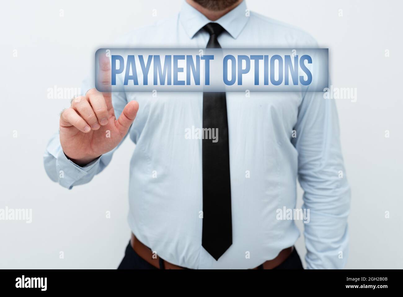 Writing displaying text Payment Options. Business idea ways that a ...