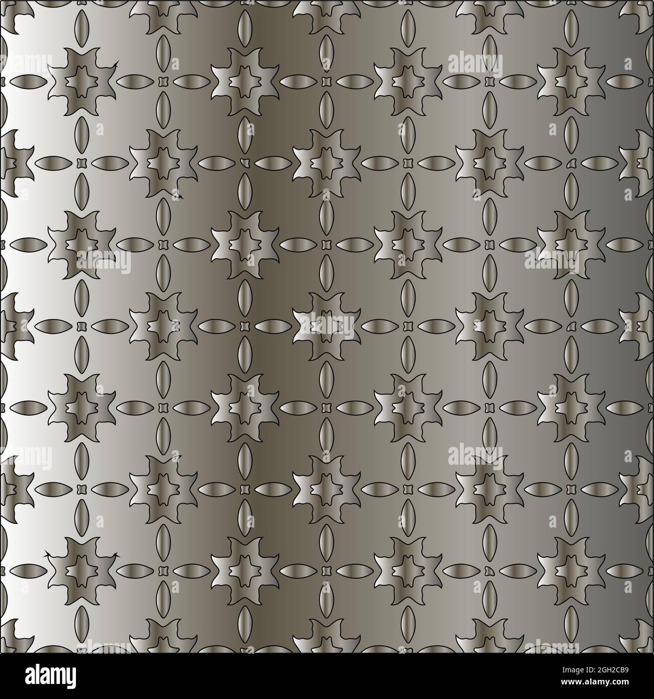 Vector pattern with symmetrical elements . Repeating geometric tiles ...