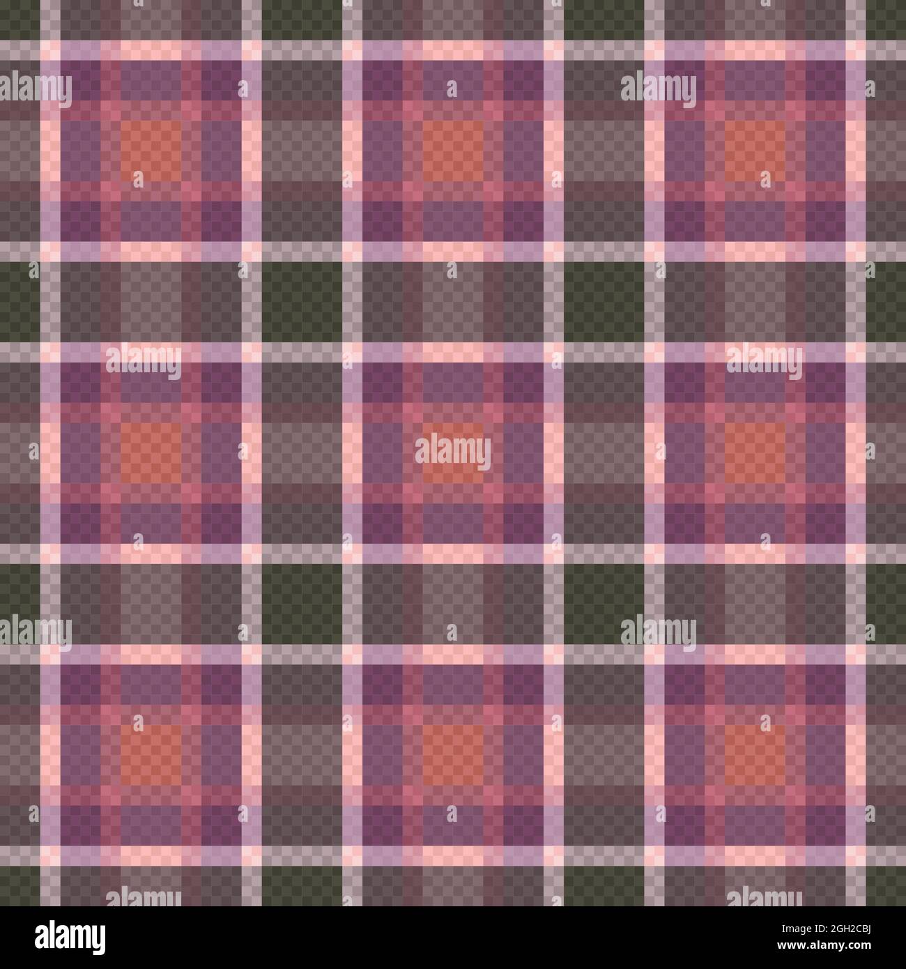 Muted tartan Scottish seamless pattern, texture for flannel shirt ...