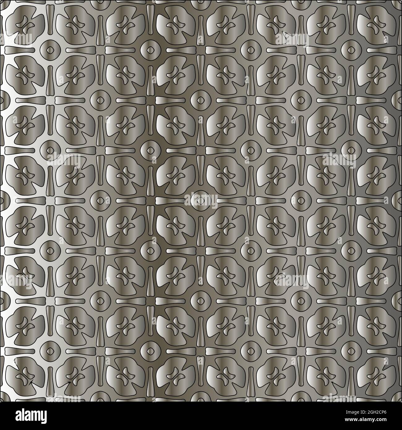 Vector pattern with symmetrical elements . Repeating geometric tiles ...