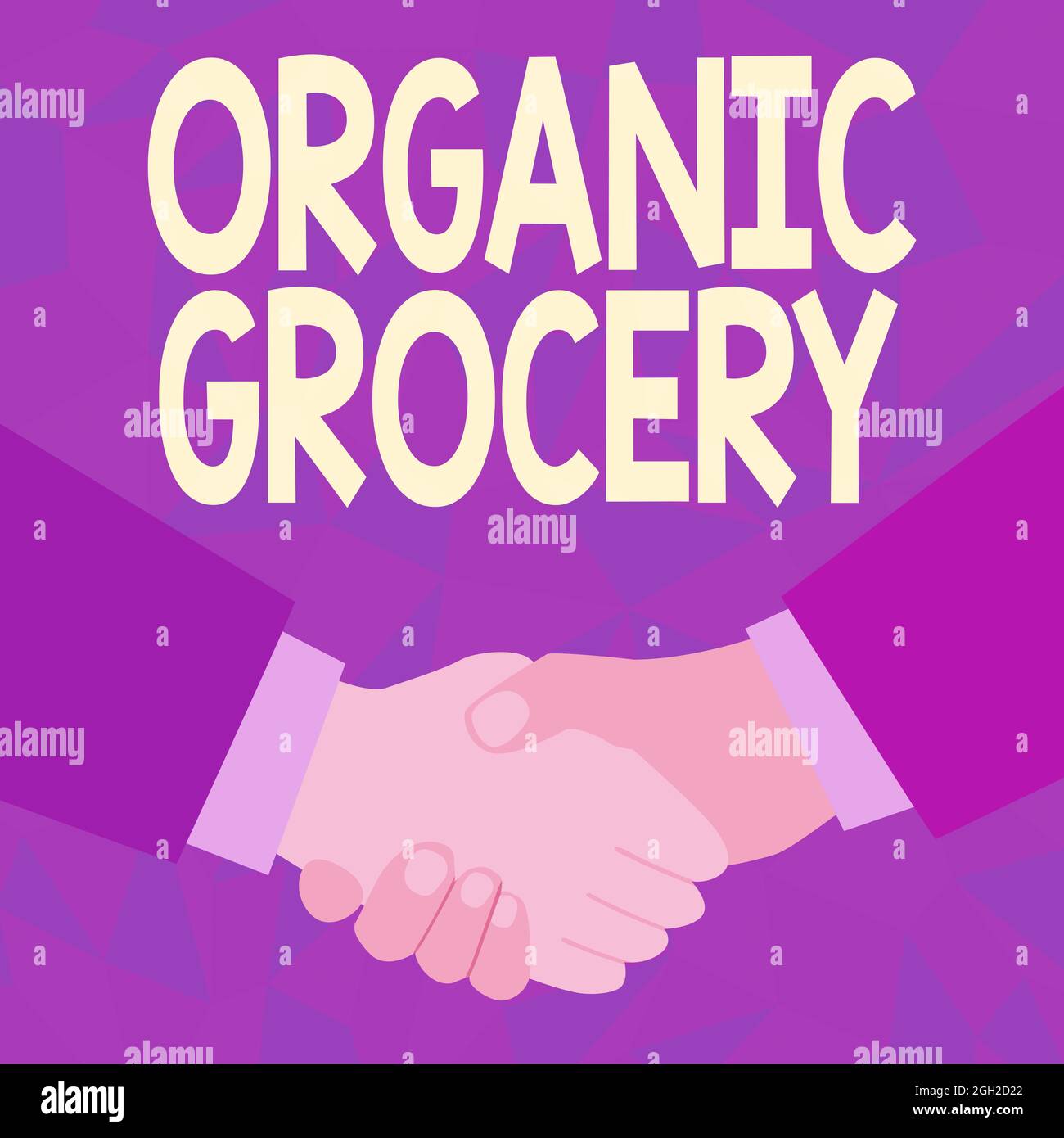Writing displaying text Organic Grocery. Concept meaning market with ...