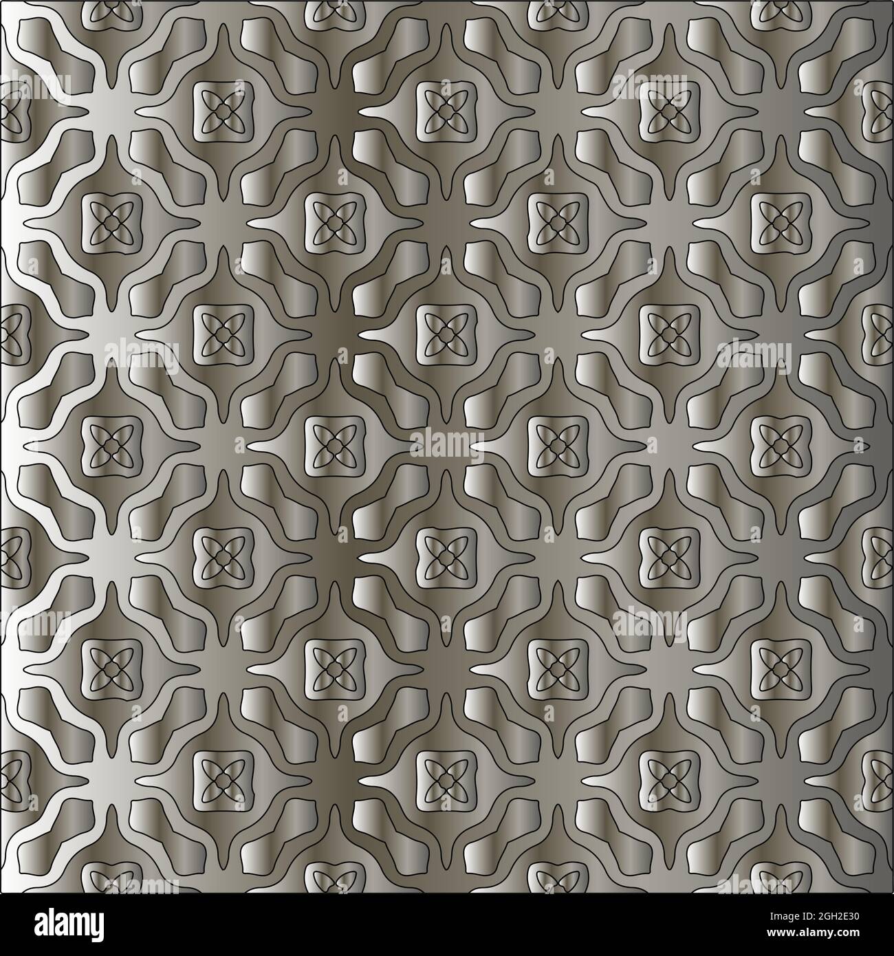 Vector pattern with symmetrical elements . Repeating geometric tiles ...