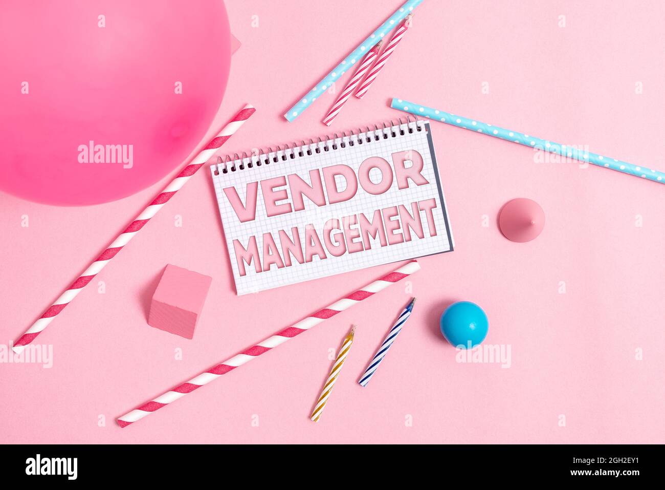 Conceptual caption Vendor Management, Business idea activities included ... Conceptual caption Vendor Management, Business idea activities included ...