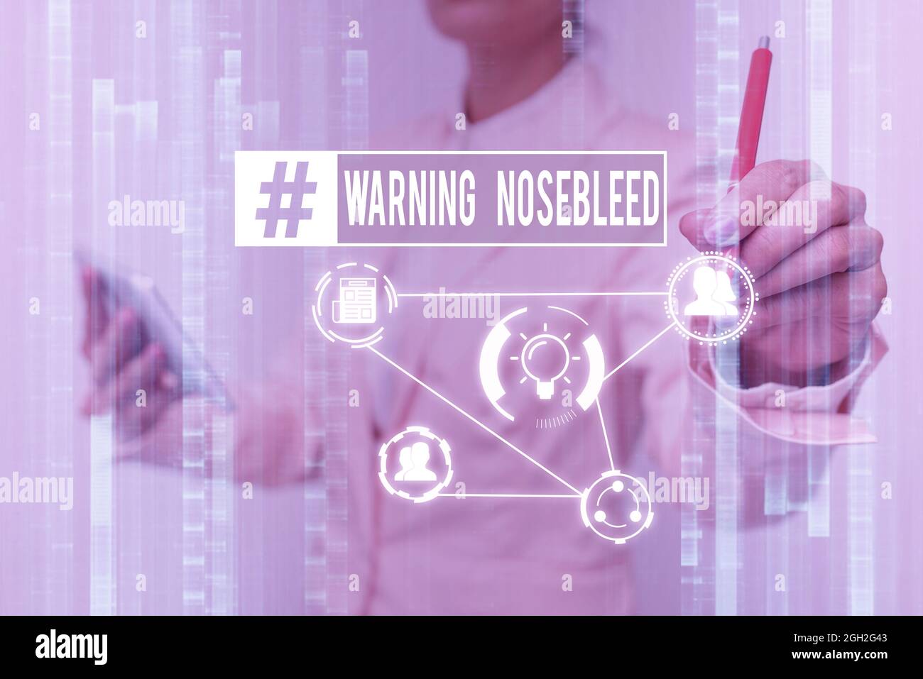 Conceptual display Warning Nosebleed. Word Written on caution on ... Conceptual display Warning Nosebleed. Word Written on caution on ...