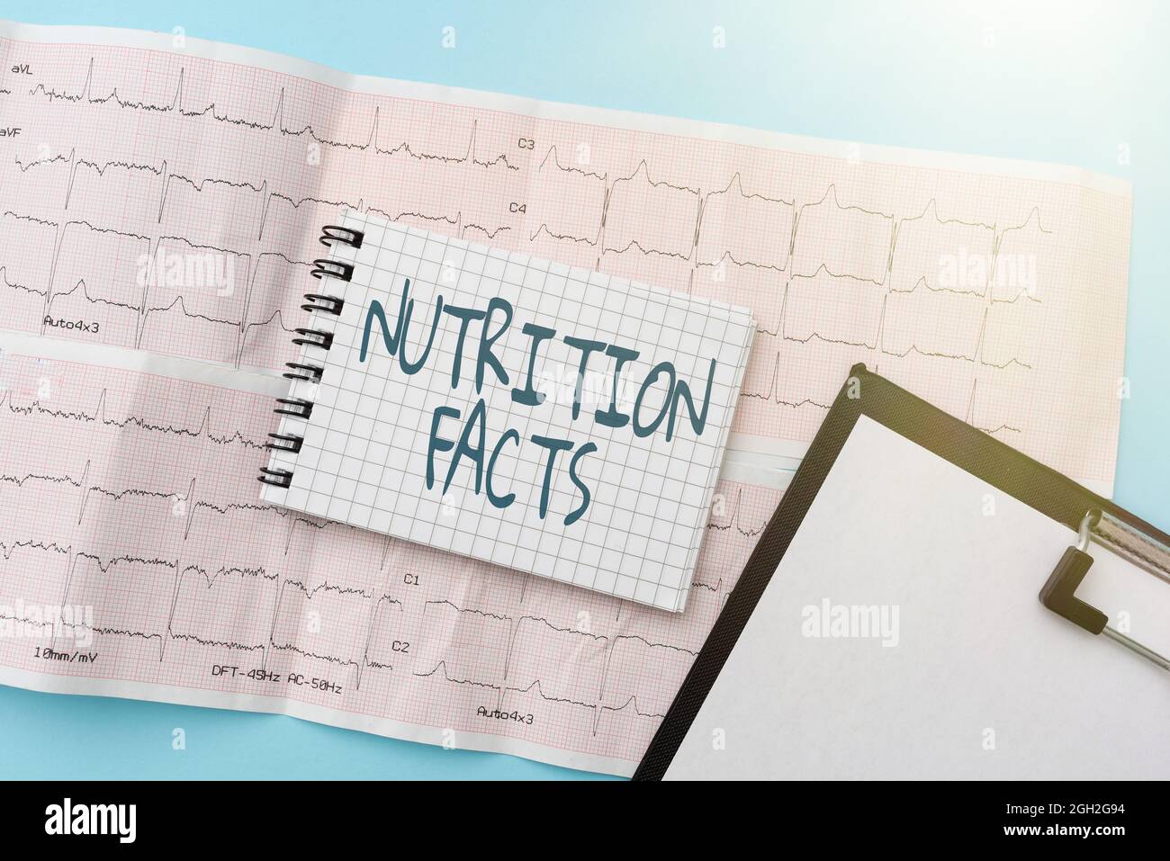 Inspiration showing sign Nutrition Facts. Business approach detailed ...