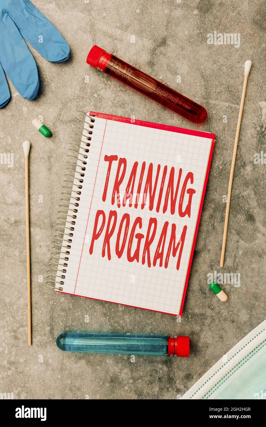 Conceptual display Training Program. Business overview learn specific knowledge or skills to ...