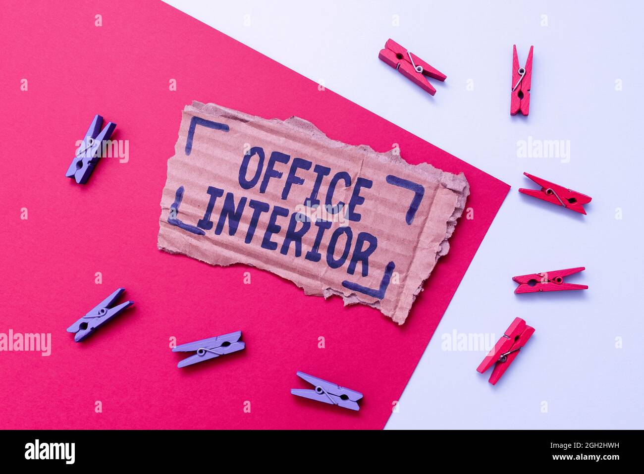 Text caption presenting Office Interior. Internet Concept making indoor ... Text caption presenting Office Interior. Internet Concept making indoor ...