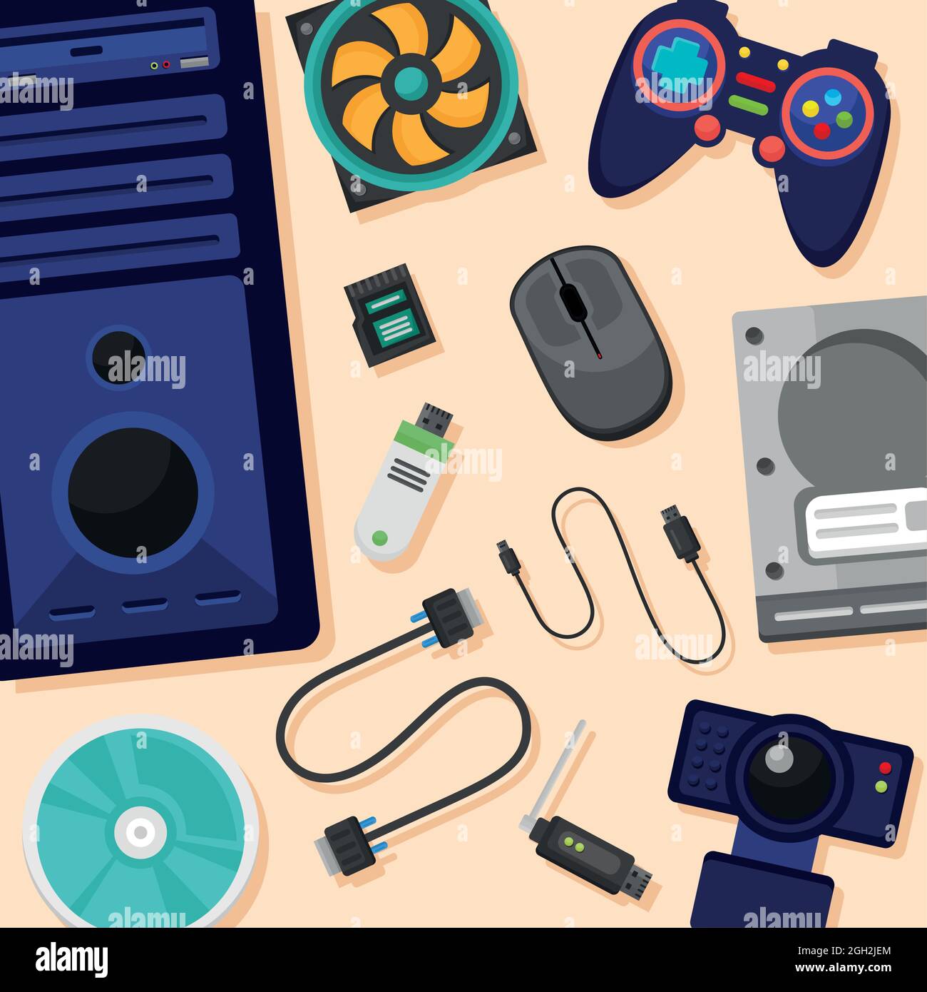 computer system background Stock Vector Image & Art - Alamy