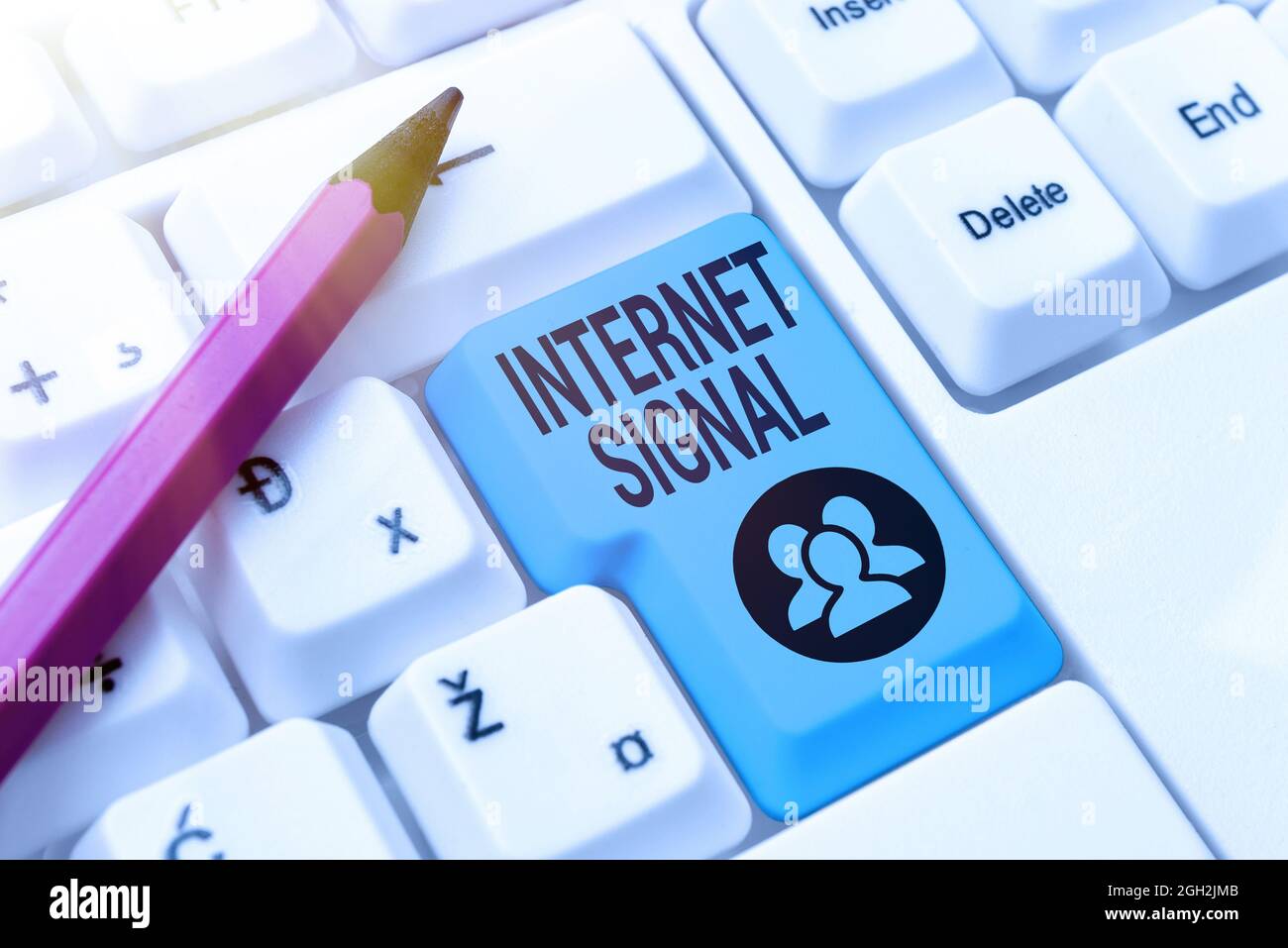 Text showing inspiration Internet Signal. Concept meaning signal ...