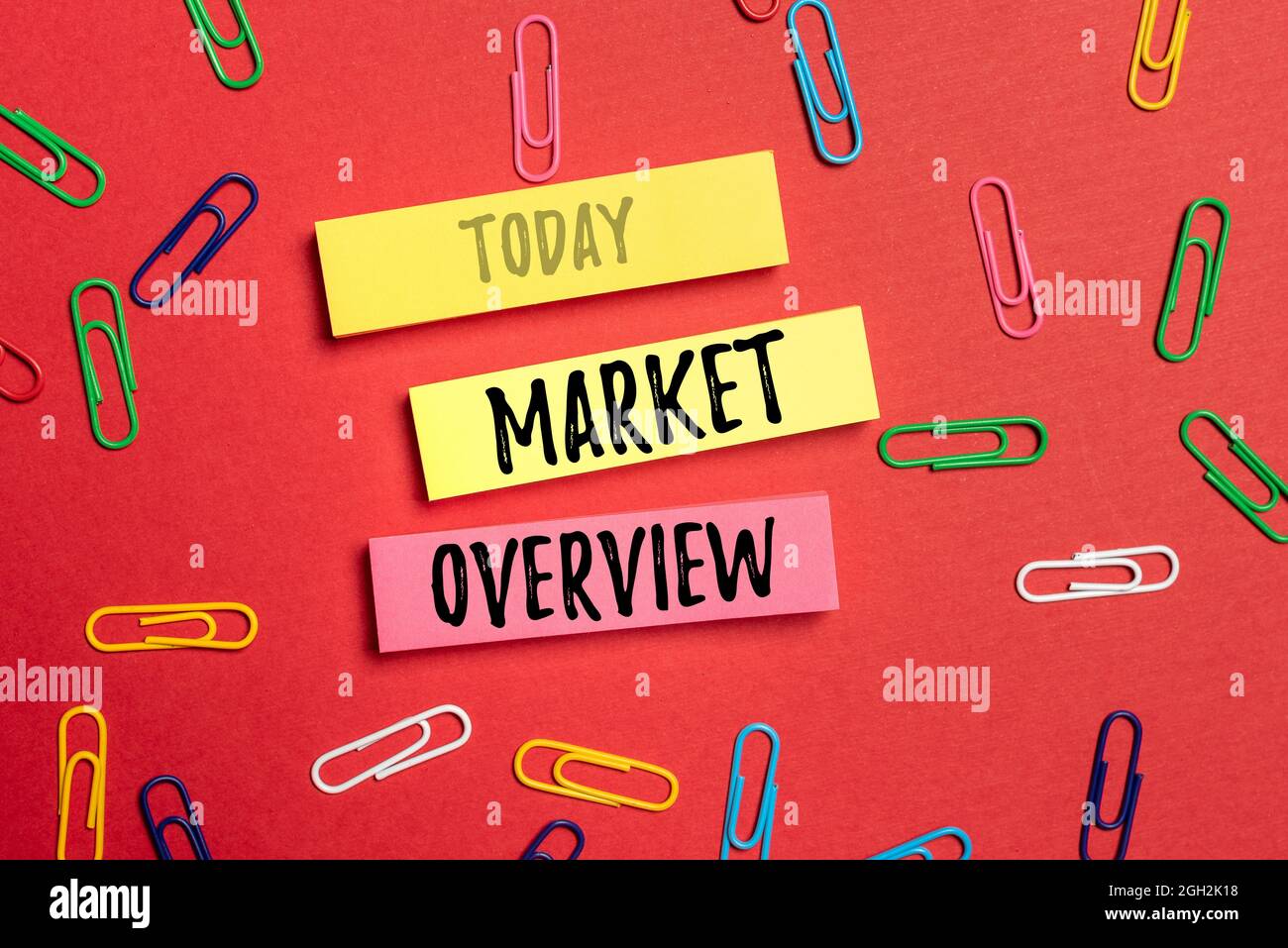Text sign showing Market Overview. Business concept brief synopsis of a ...