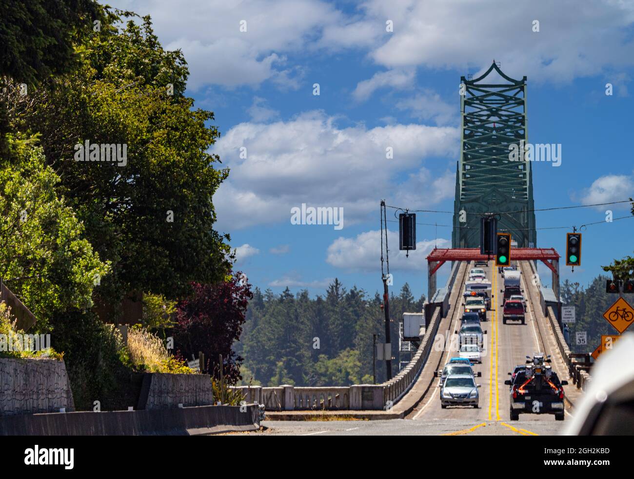 The beautiful coastline of Highway 101 in California, USA Stock Photo ...