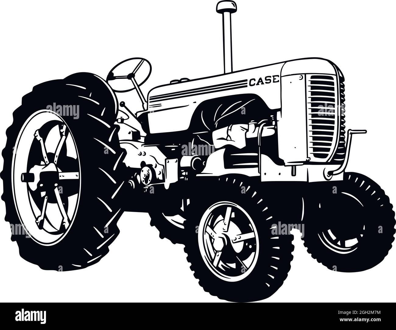 Tractor - Farm Tractor, farming vehicle - farming vehicle stencil ...