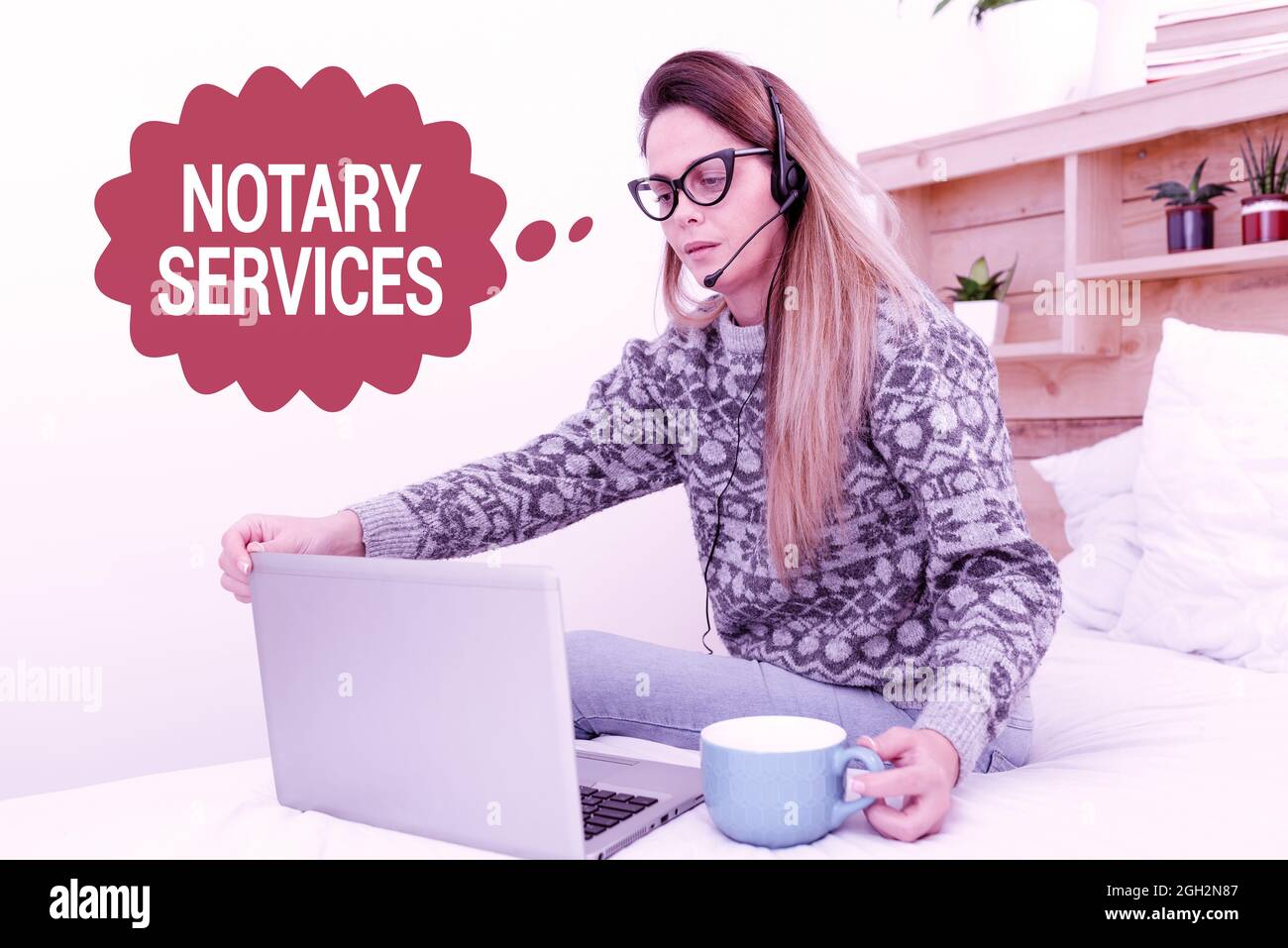 Handwriting text Notary Services. Word Written on services rendered by ...