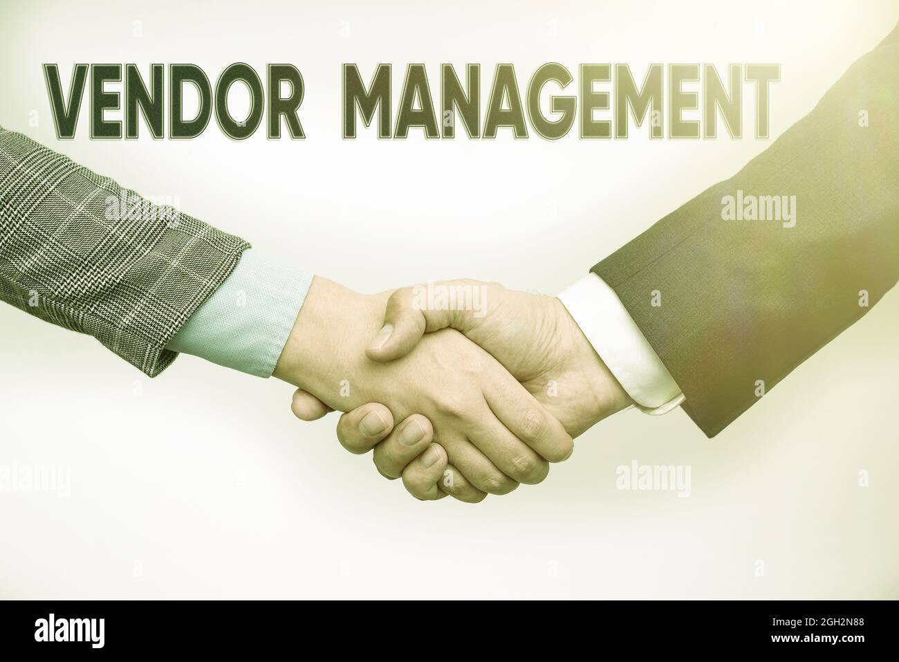 Inspiration showing sign Vendor Management. Word Written on activities ...