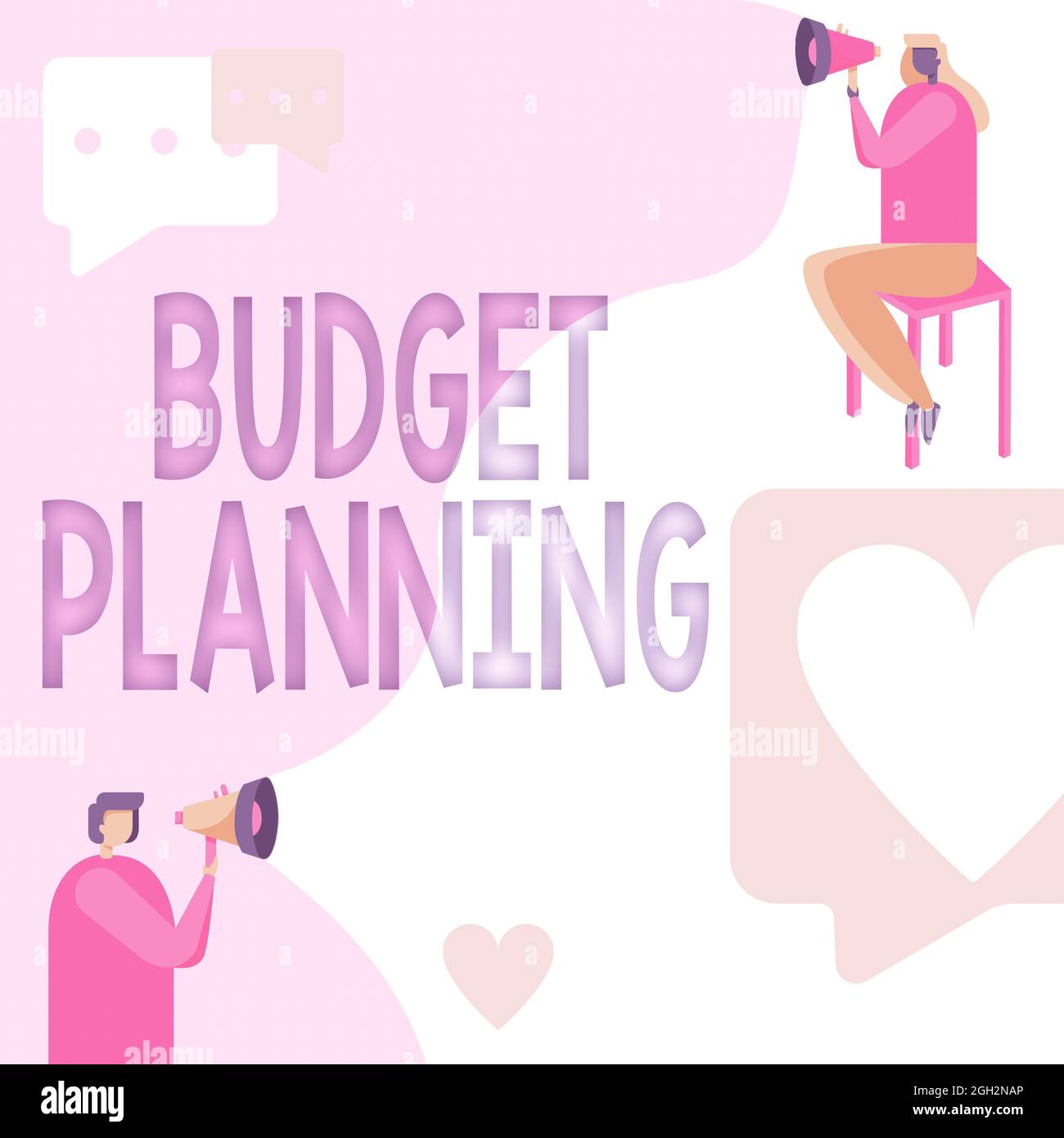 Hand writing sign Budget Planning. Internet Concept process of ...