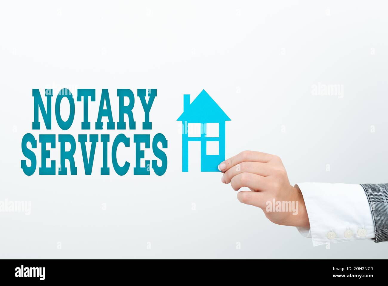 Writing displaying text Notary Services, Word Written on services ...