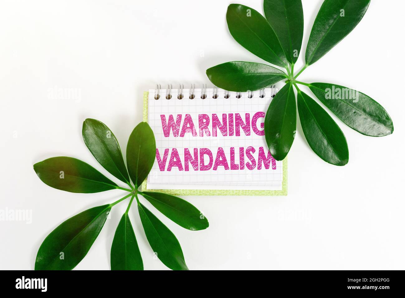 Inspiration showing sign Warning Vandalism. Business overview malicious ...