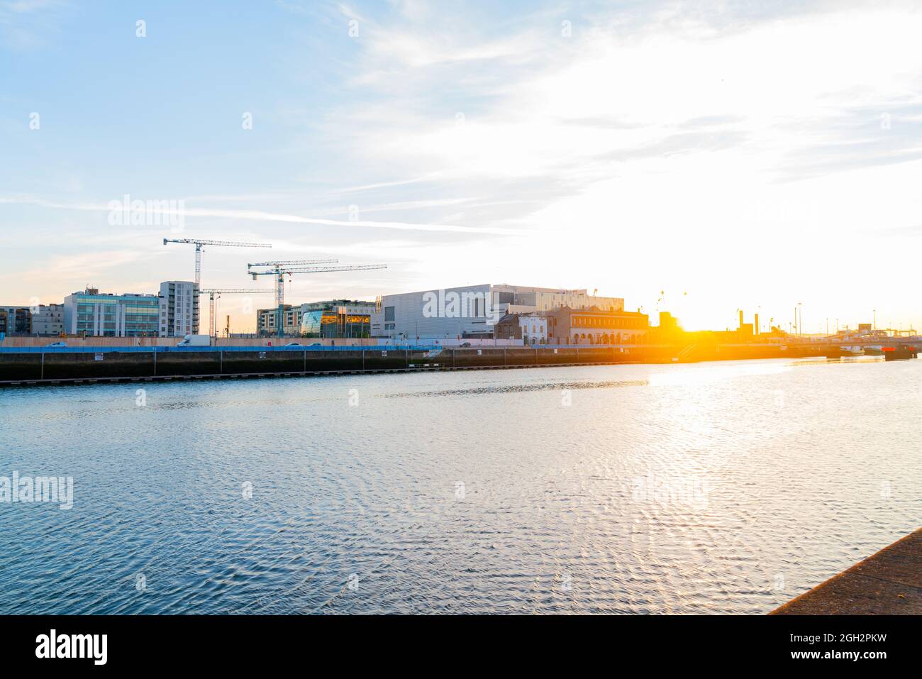 Construction dublin silhouette hi-res stock photography and images - Alamy