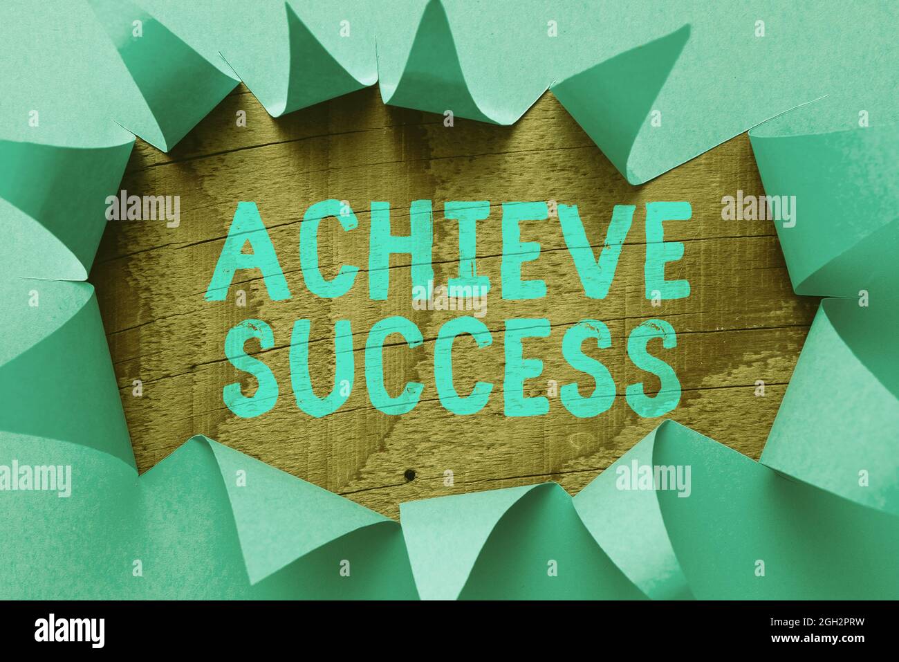 Sign displaying Achieve Success. Business idea to attain a desired end ...