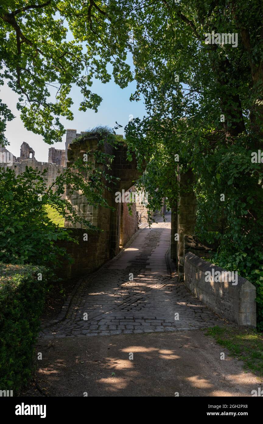 Prudhoe Castle, Prudhoe, Northumberland, UK Stock Photo - Alamy