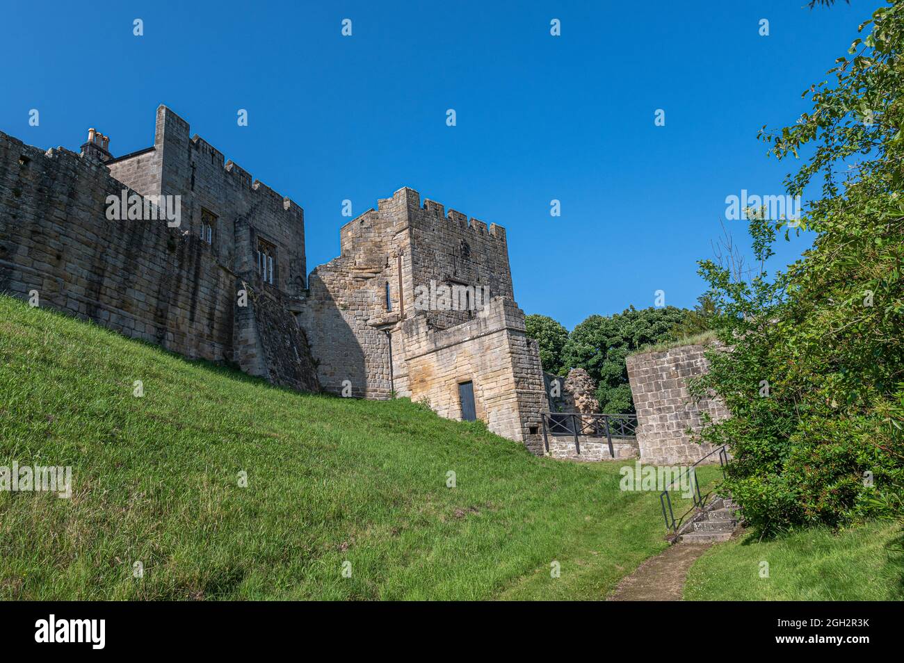 Prudhoe Castle, Prudhoe, Northumberland, UK Stock Photo - Alamy